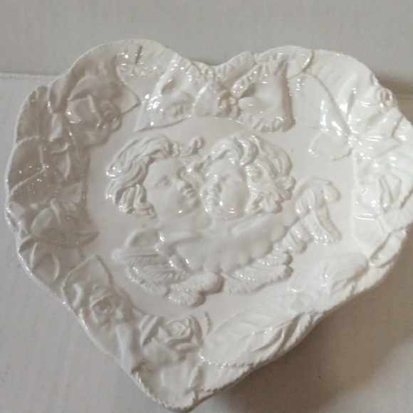 italy art | Art | Ceramic Decorative Angel Plate Made In Italy 736 With ...